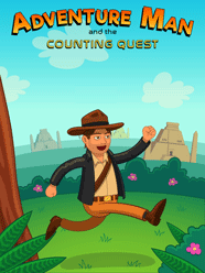 Adventure Man and the Counting Quest | ABCya!
