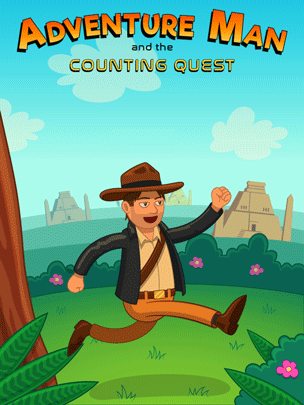 Adventure Man and the Counting Quest | ABCya!