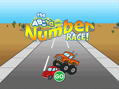 Number Race: Number Values | ABCya!